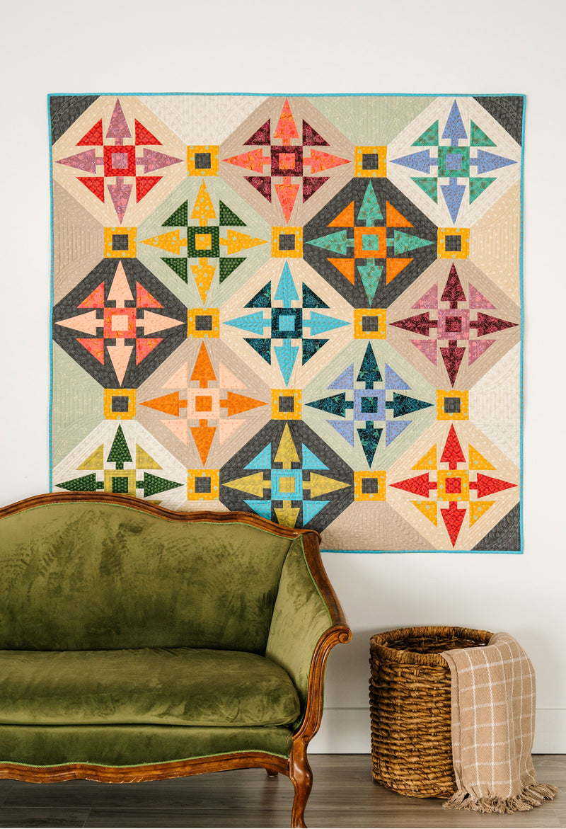 Compass Quilt Pattern (PDF)