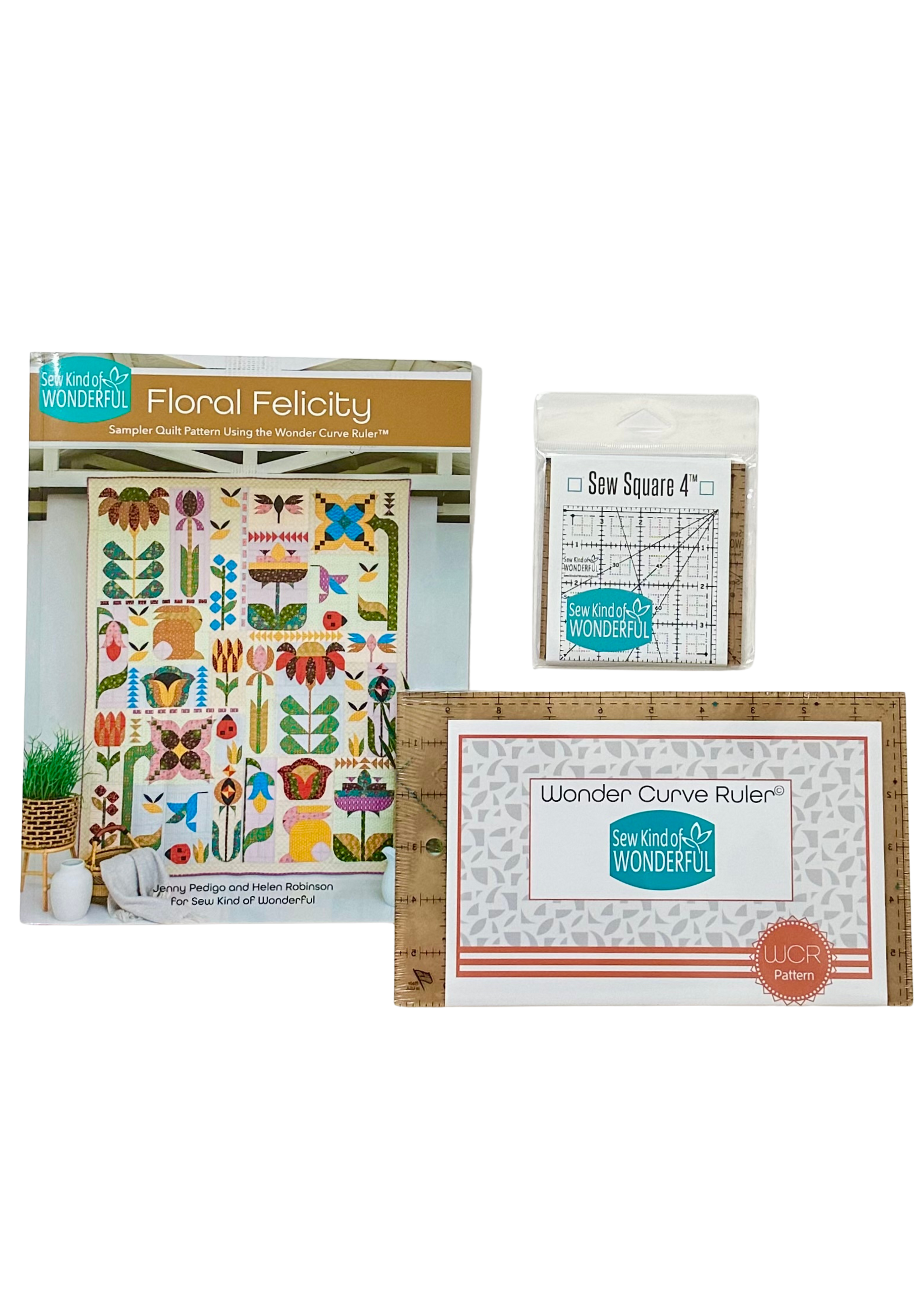 Floral Felicity Book and Ruler Combo