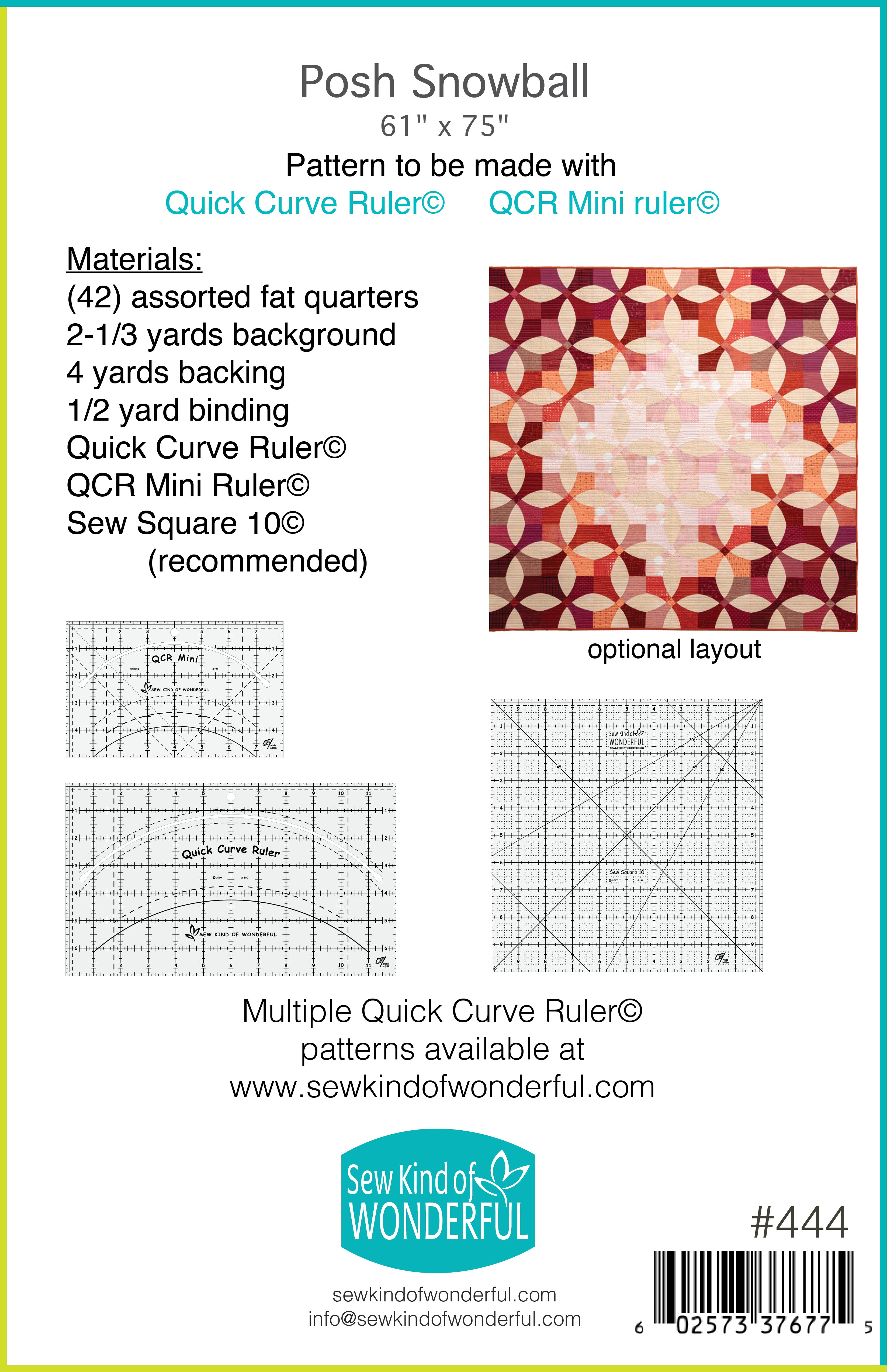 Quick Curve Ruler Patterns – Sew Kind of Wonderful