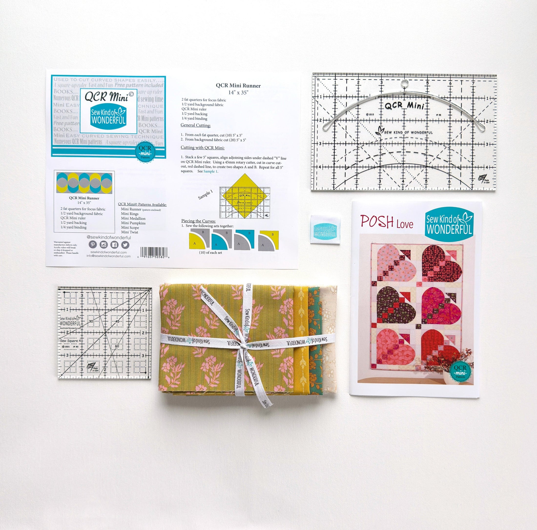 QCR Mini Ruler Starter Bundle