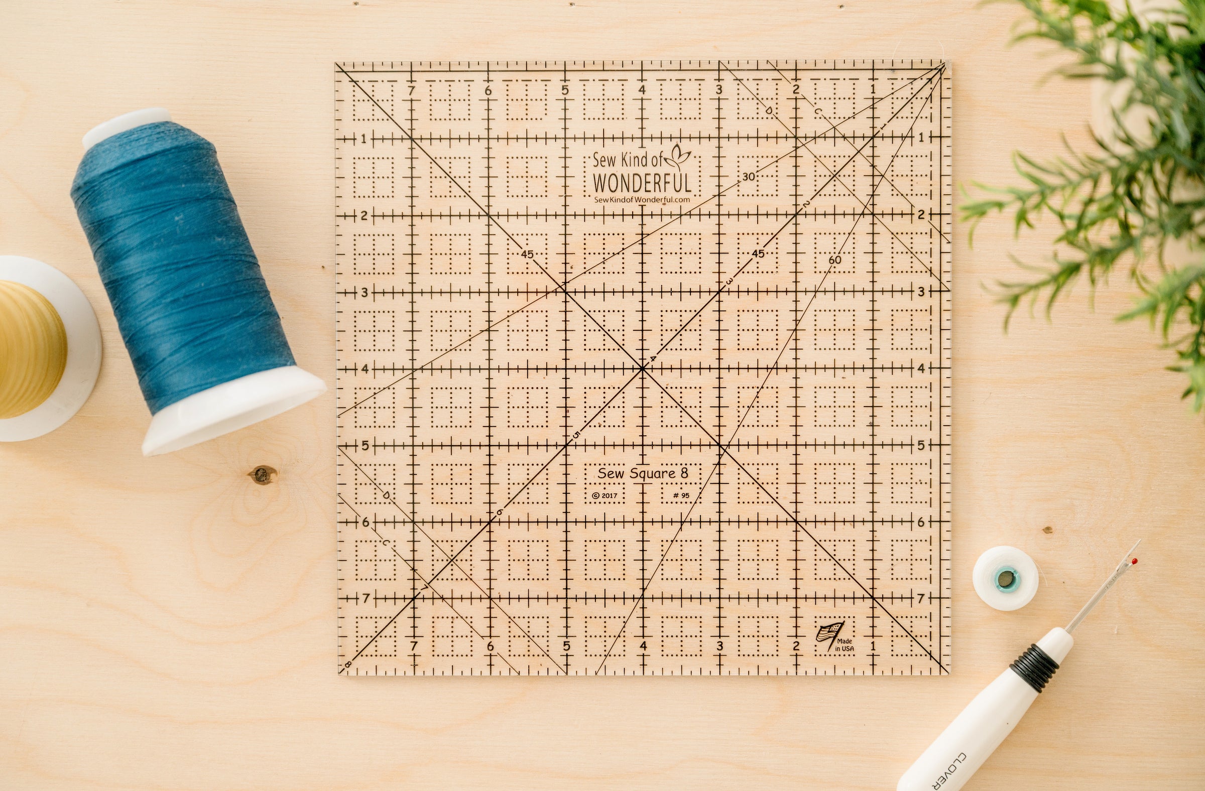 Sew Square Ruler Set (4"-6"-8"-10")