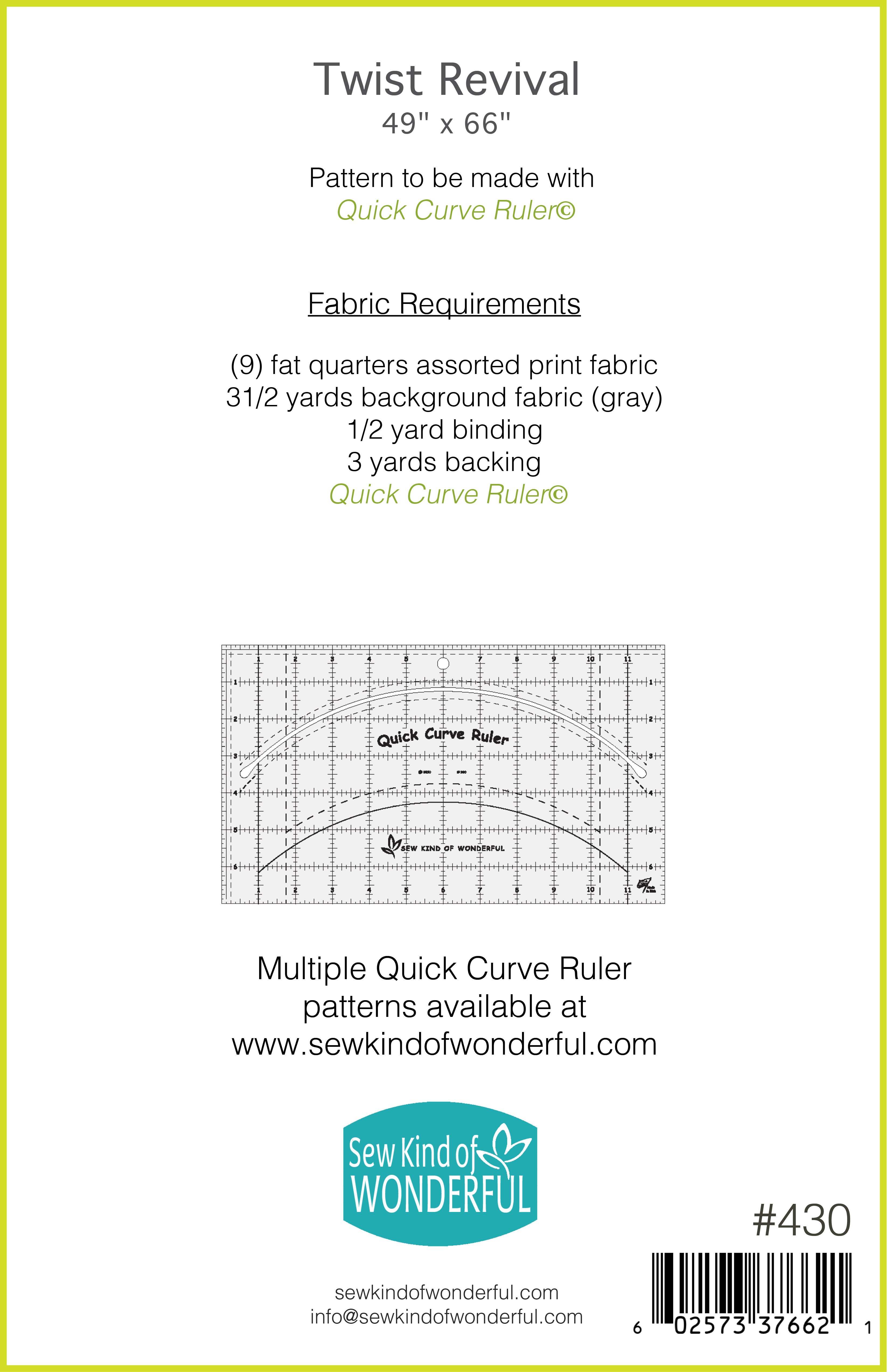 Quick Curve Ruler Patterns – Sew Kind of Wonderful