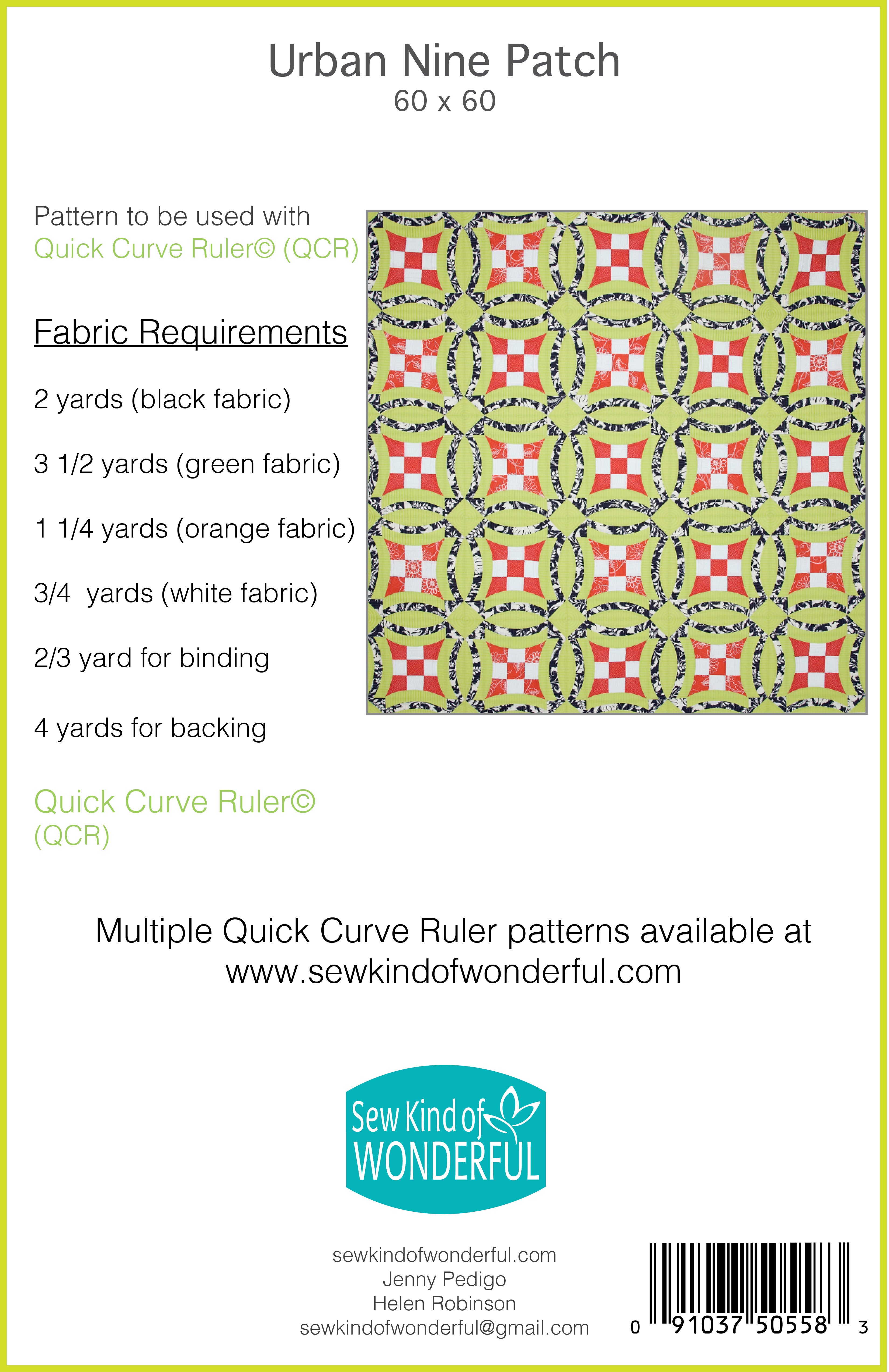 Quick Curve Ruler Patterns – Page 2 – Sew Kind of Wonderful