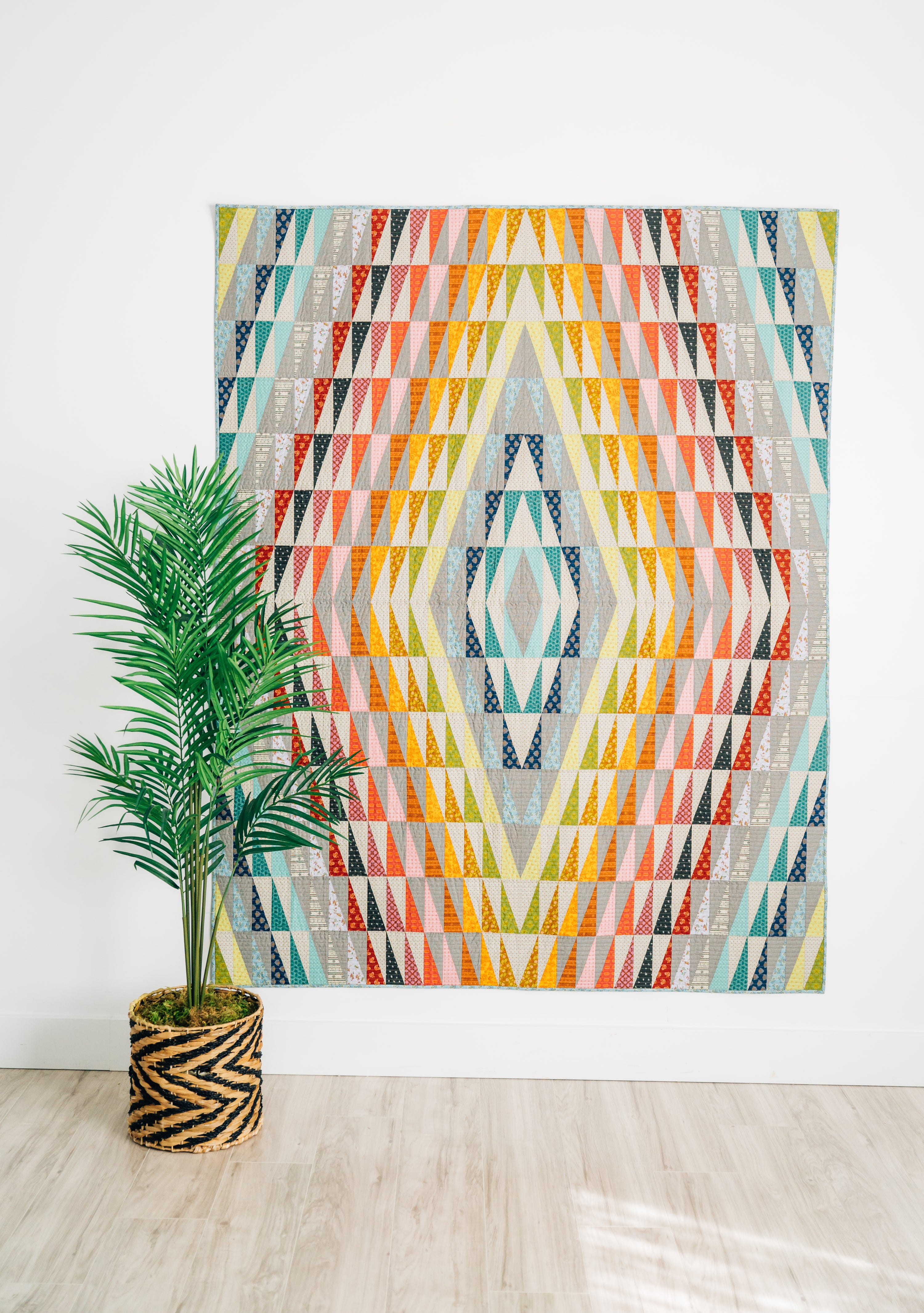 Tripping Out Quilt Kit in Vintage Cloth