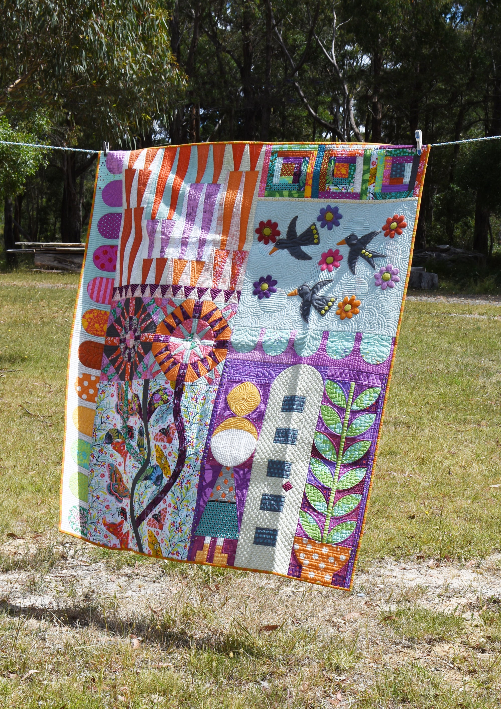 Tripping Quilt Pattern - Part 6